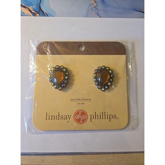lindsay phillips | Accessories | New Lindsay Phillips Mischka Bronze ...